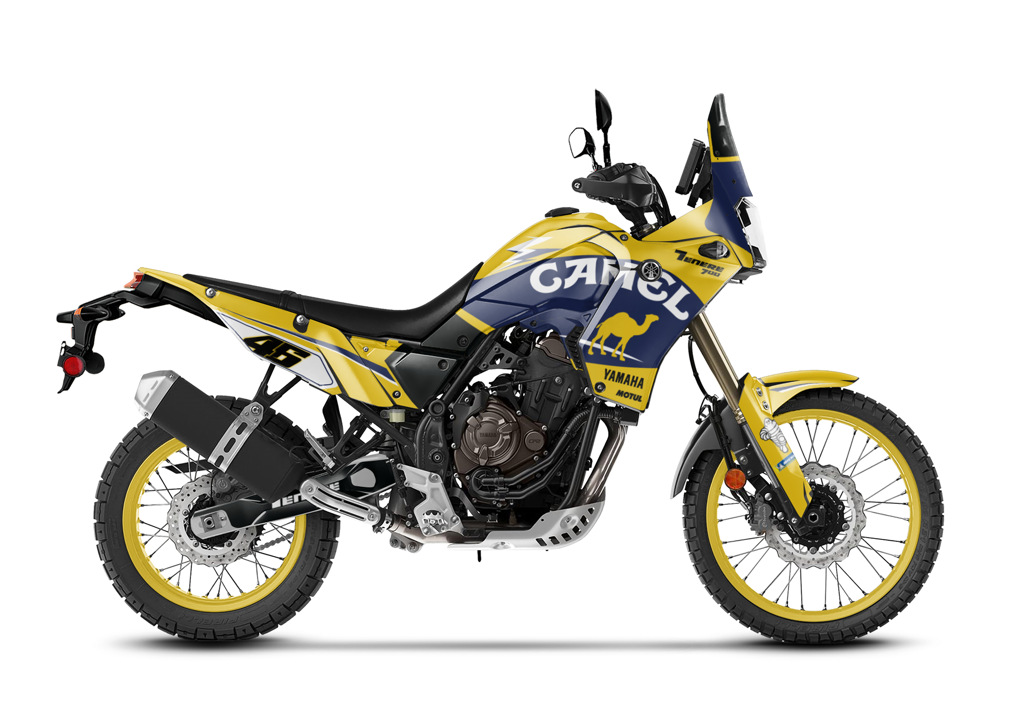 Tenere 700 graphics kits – Evil Ink