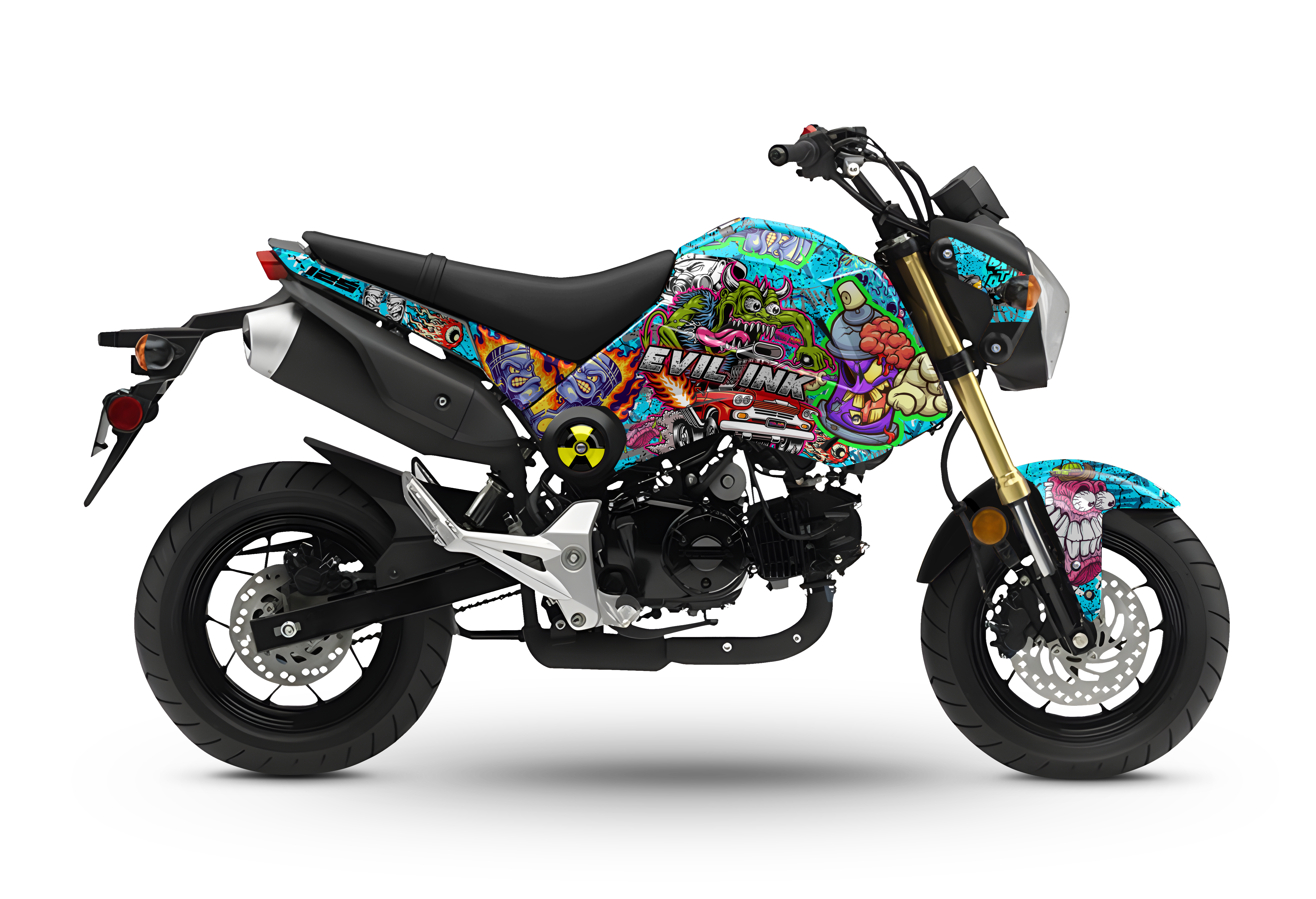 Honda Grom Graphic kits – Evil Ink