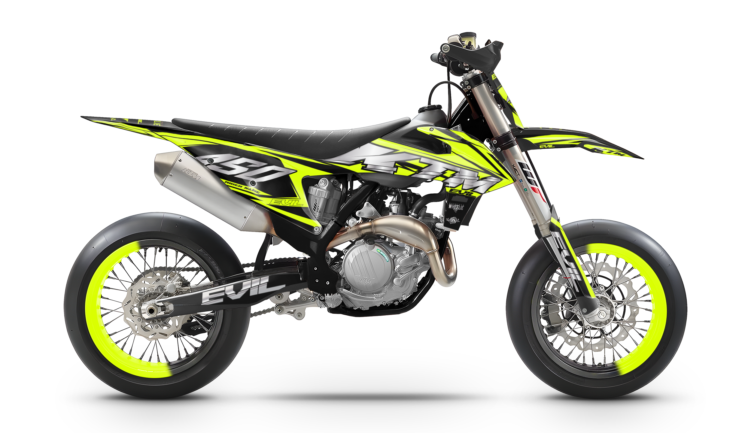 Semi Custom Supermoto Graphic kits – Evil Ink
